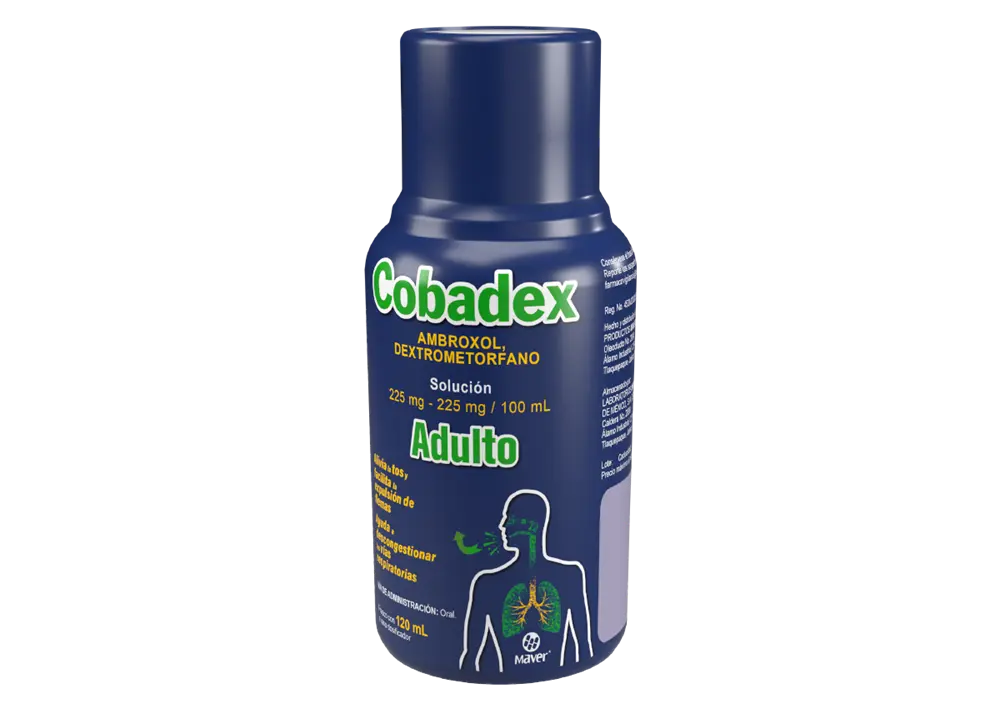 COBADEX AD SOLUCION 120ML (GI) | Farmacias MV